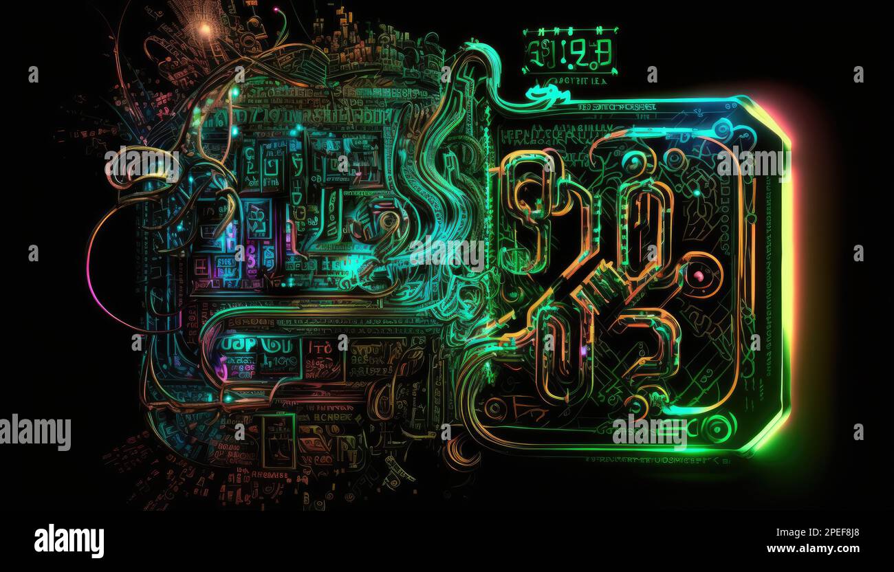 Quantum interface hi-res stock photography and images - Alamy