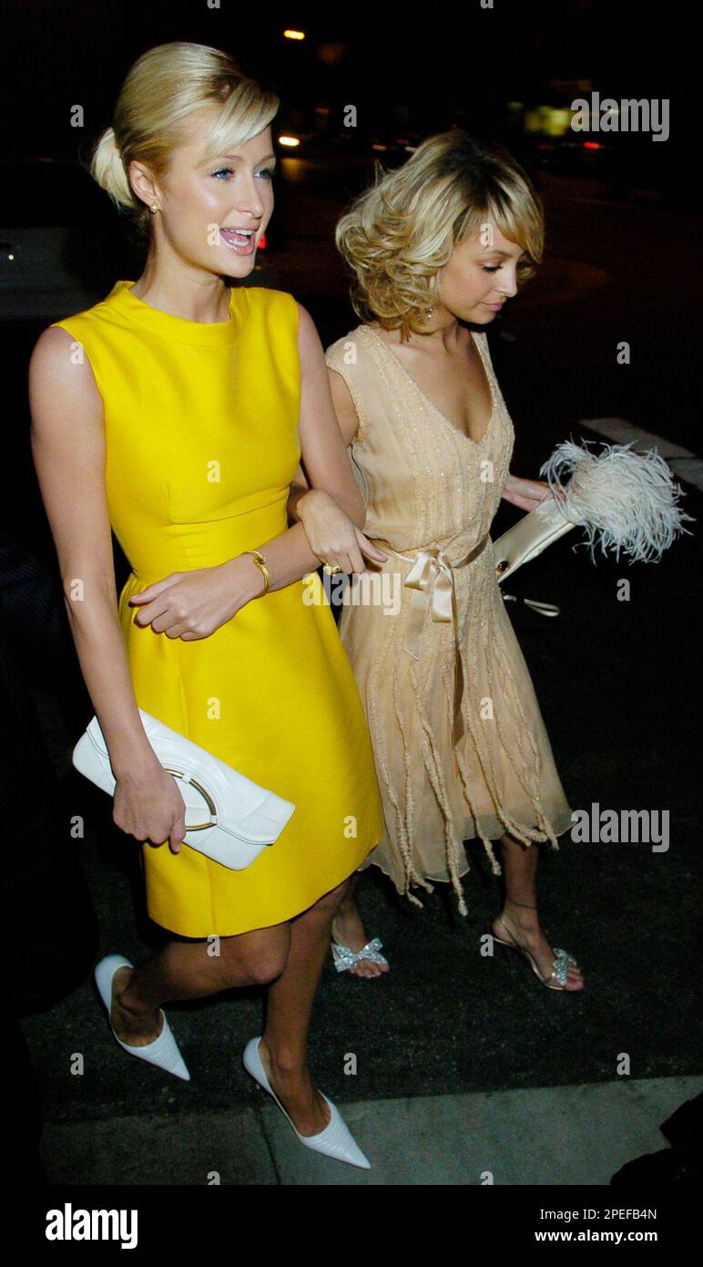 Paris Hilton, left, and Nicole Richie, stars of the Fox reality show ...