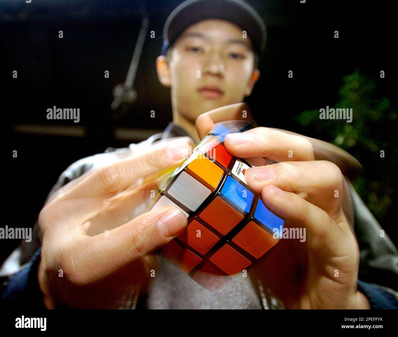 Fourteen year-old Shotaro Makisumi, current world record holder of the ...