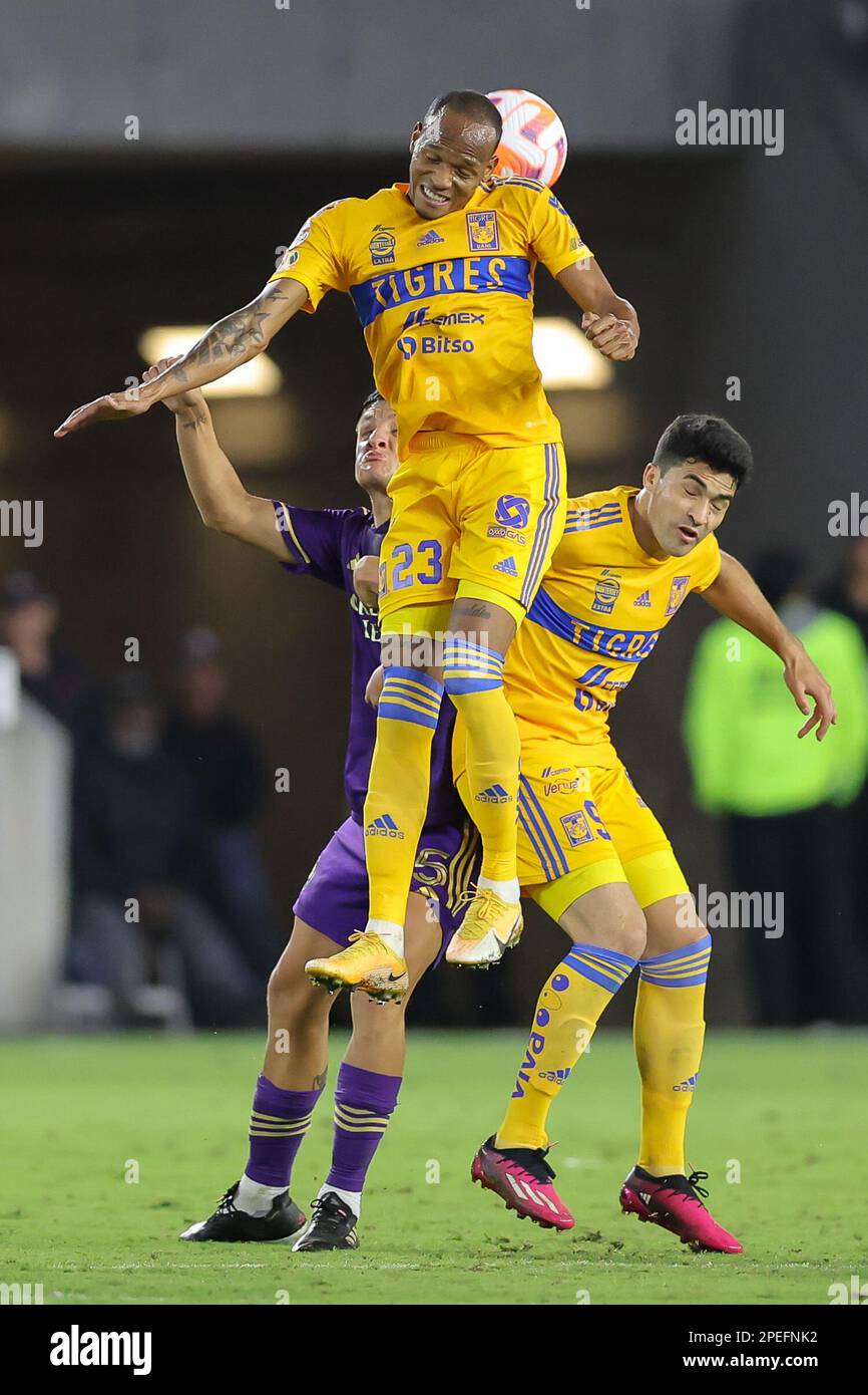 Orlando, Florida, USA. March 15, 2023: Tigres UANL forward LUIS QUIÃ ...