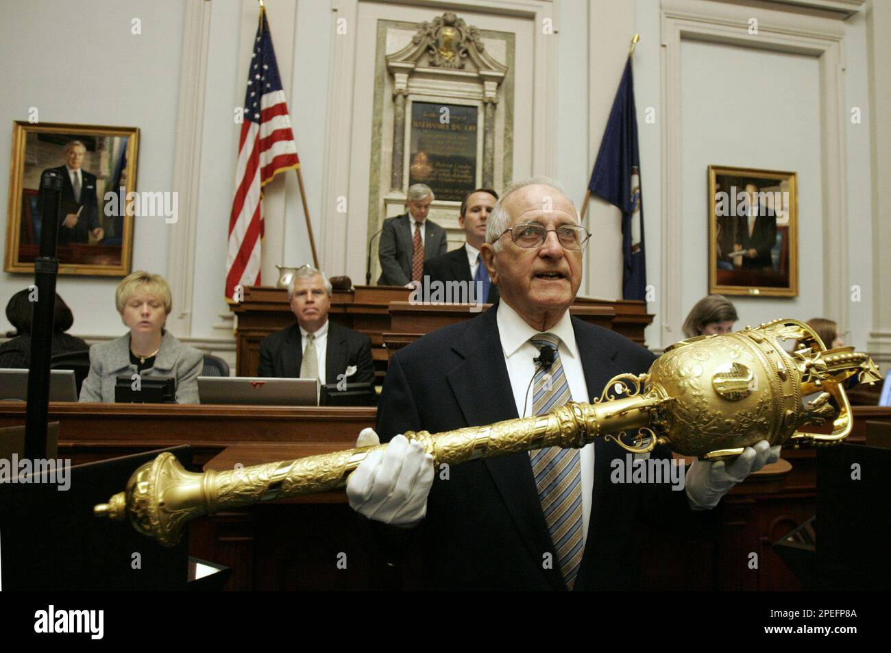 Sergeant at Arms for the Virginia House of Delegates, Bud Roderick ...