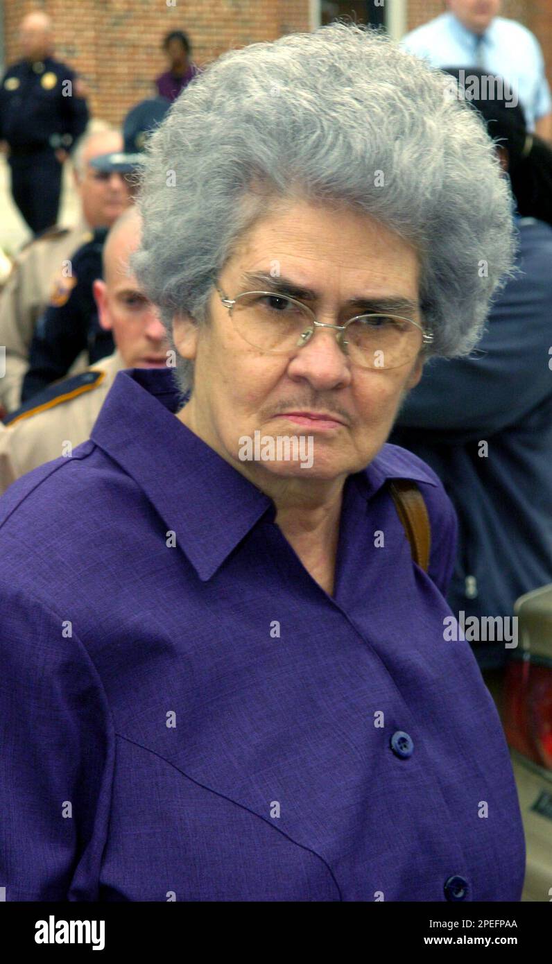 Betty Jo Killen, wife of reputed former Klansman Edgar Ray Killen ...