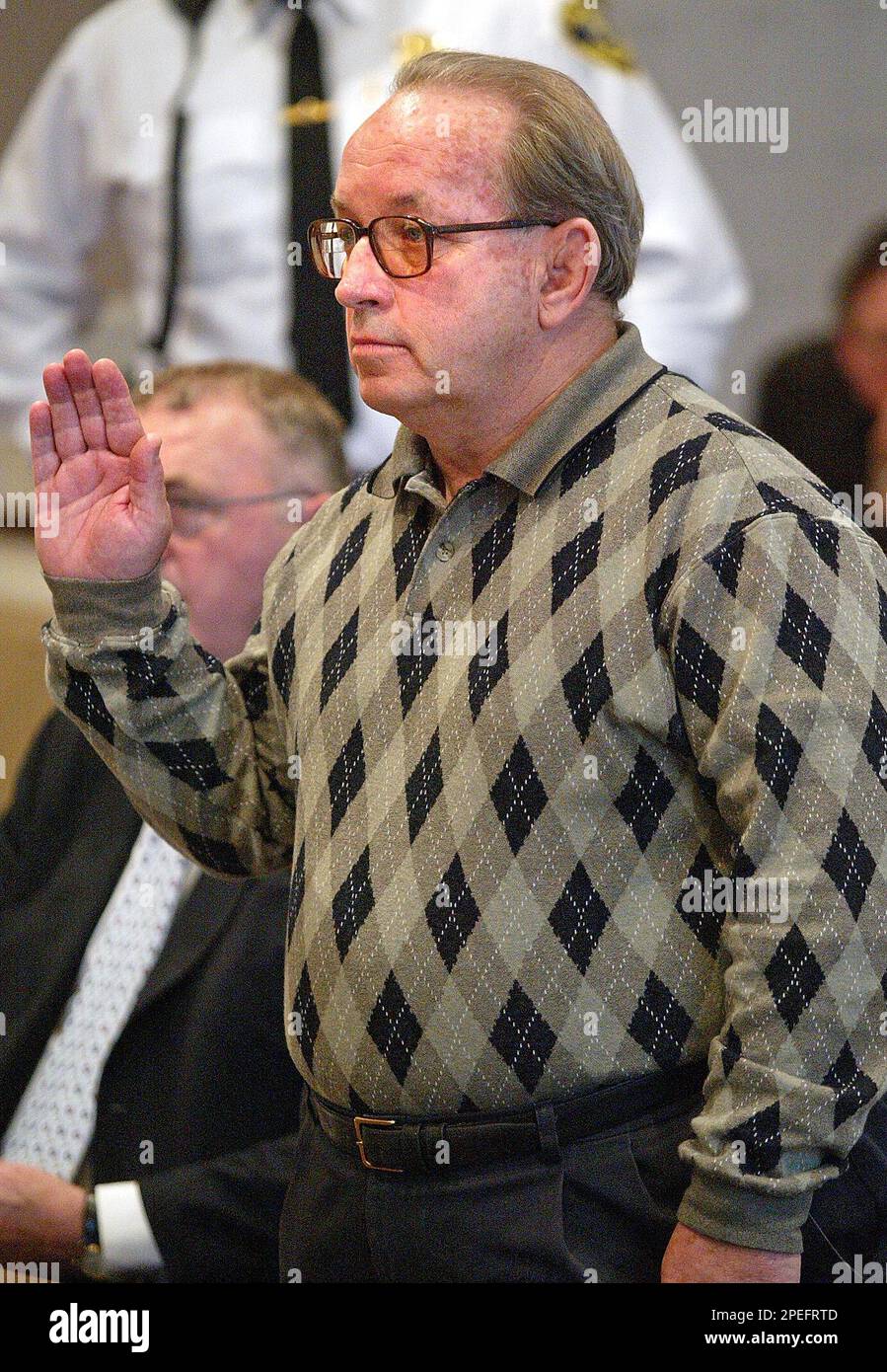 The Rev. James Talbot is shown in Suffolk Superior Court Tuesday, Jan ...