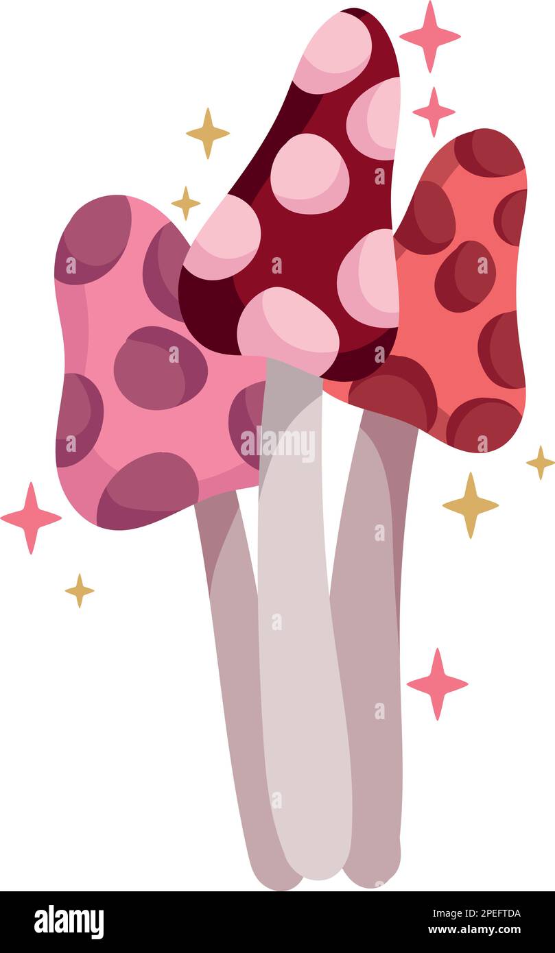 mushrooms spring icon Stock Vector Image & Art - Alamy