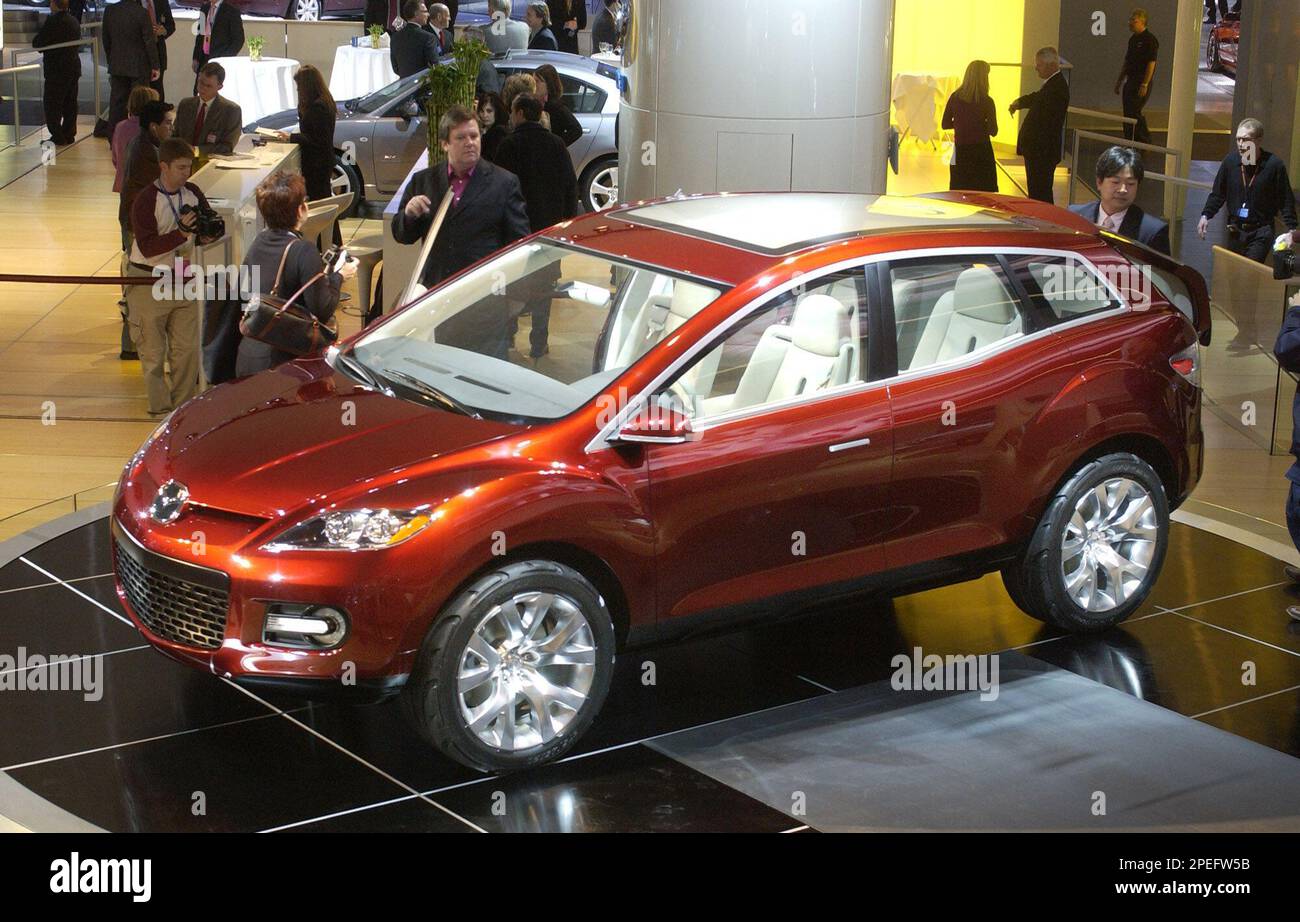 The Mazda MX-Crossport is unveiled at the North American International ...