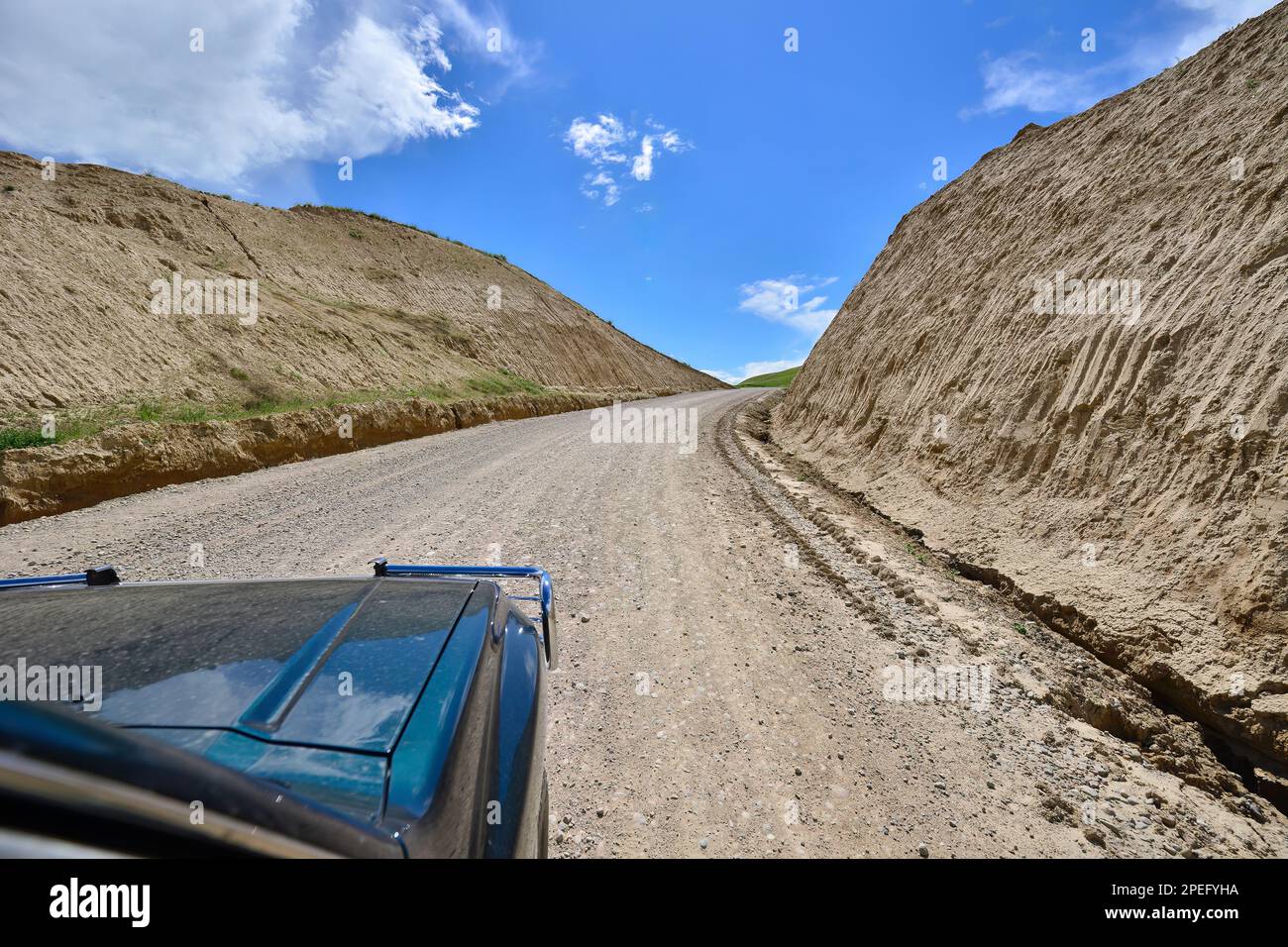 Qiongkushtai in Xinjiang, a small Kazakh village located in the ...