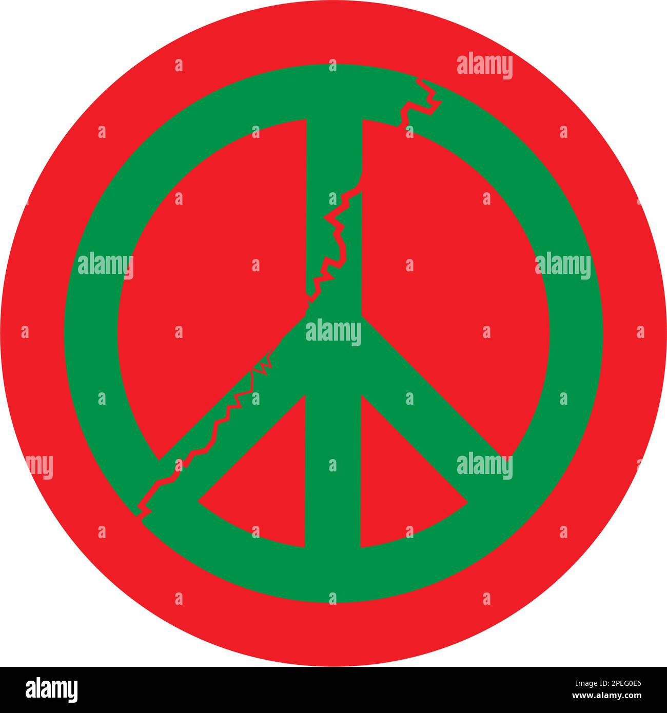peace logo vektor illustration design Stock Vector Image & Art - Alamy
