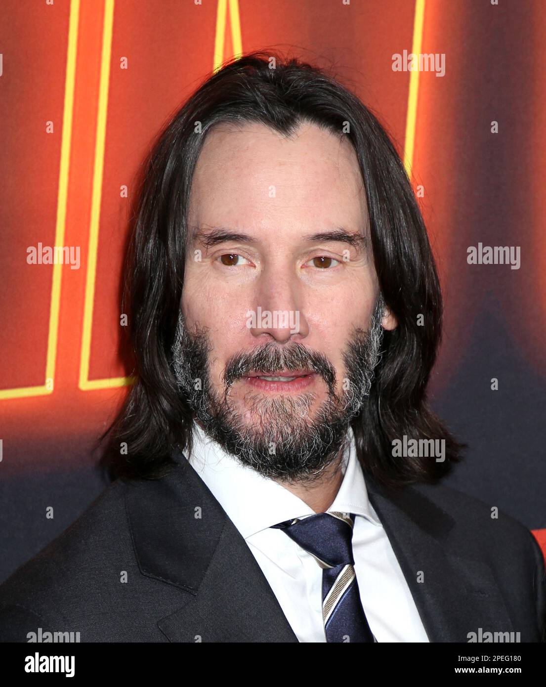 New York City, USA. 15th Mar, 2023. Keanu Reeves attending the 'John ...