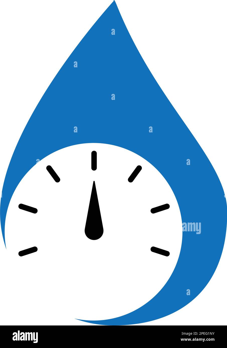 simple hydrometer logo illustration design Stock Vector Image & Art - Alamy