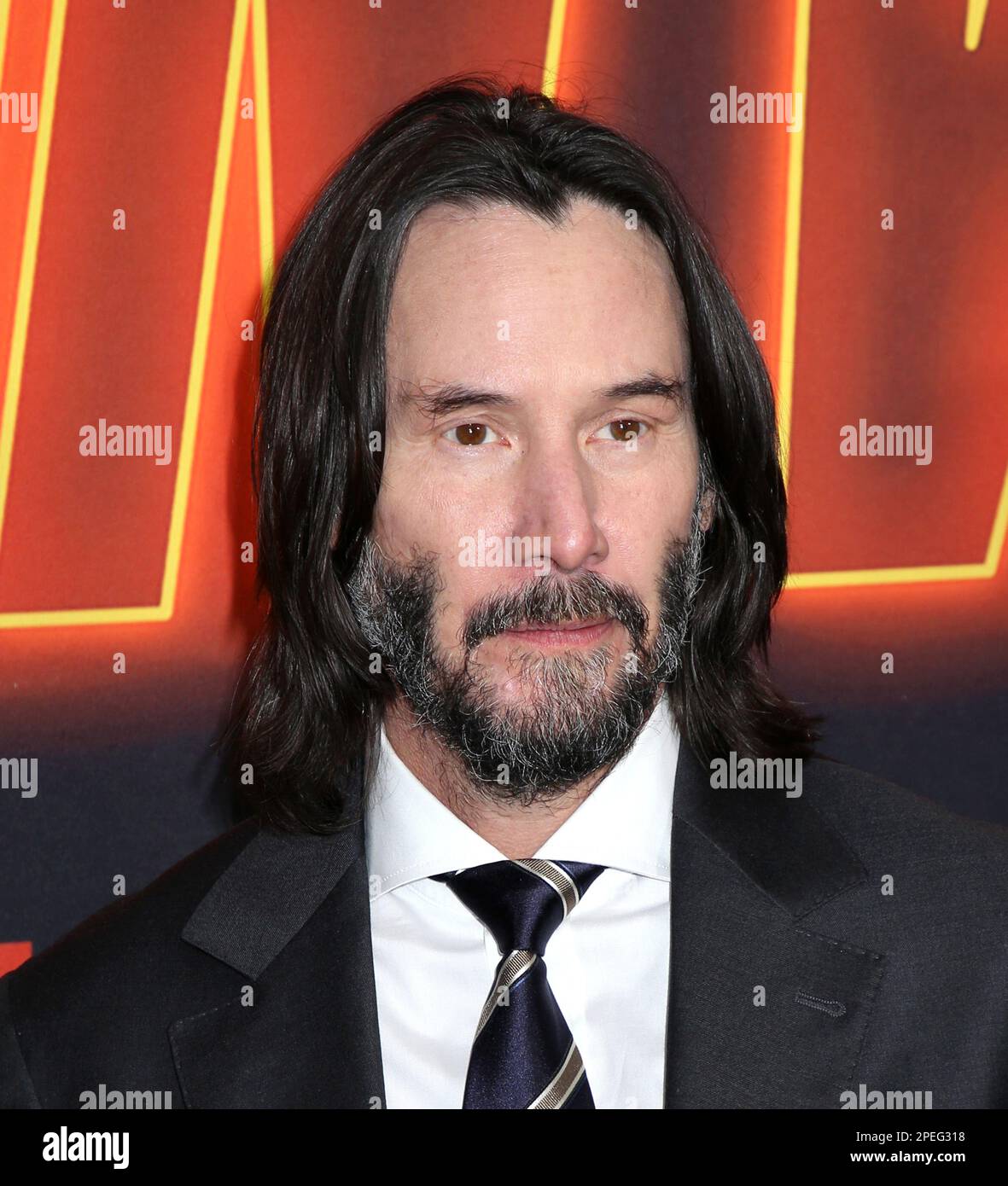 New York City, USA. 15th Mar, 2023. Keanu Reeves attending the 'John ...