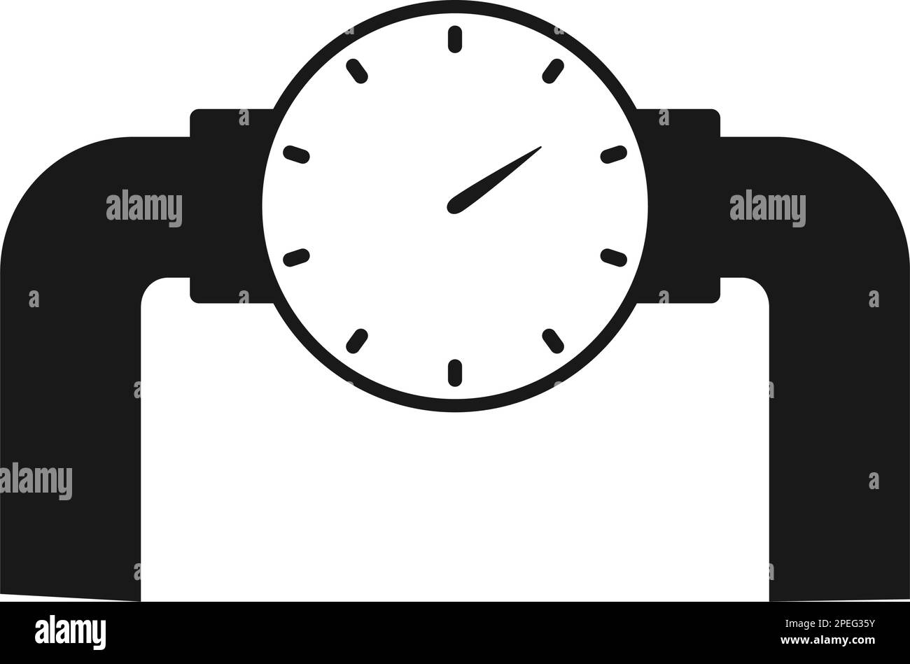 Flow meter water pump Stock Vector Images - Alamy