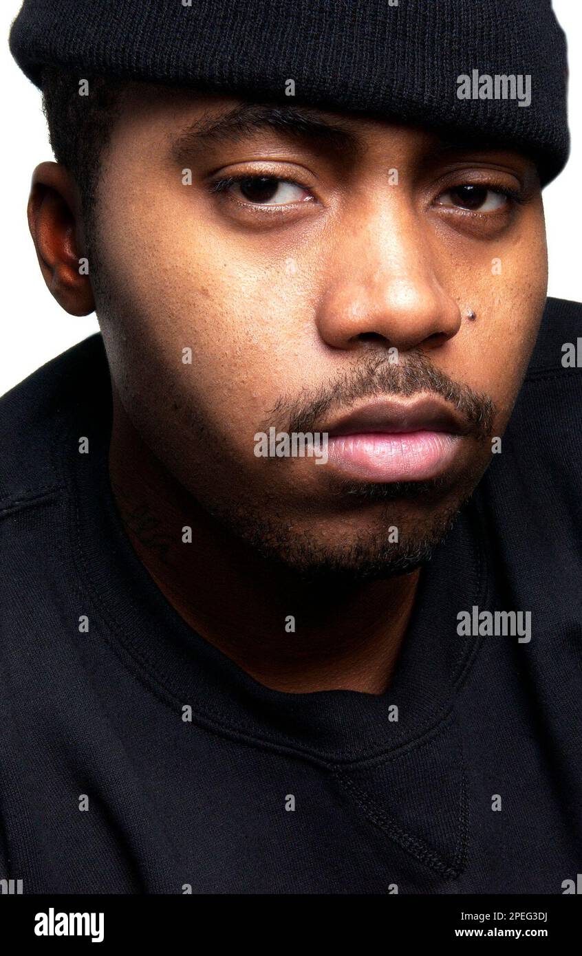 Rapper Nas, whose full name is Nasir Jones, poses in New York on Dec ...