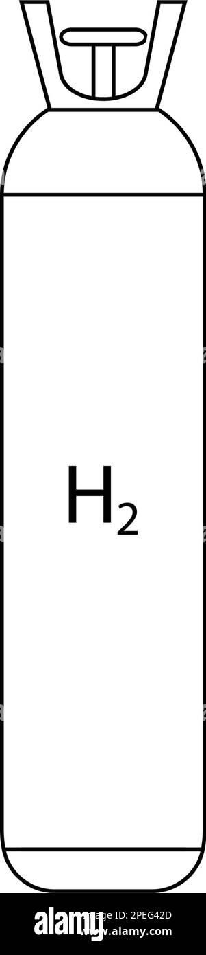 simple hydrogen logo illustration design Stock Vector Image & Art - Alamy