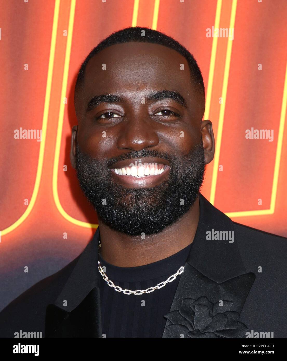 New York City, USA. 15th Mar, 2023. Shamier Anderson attending the ...