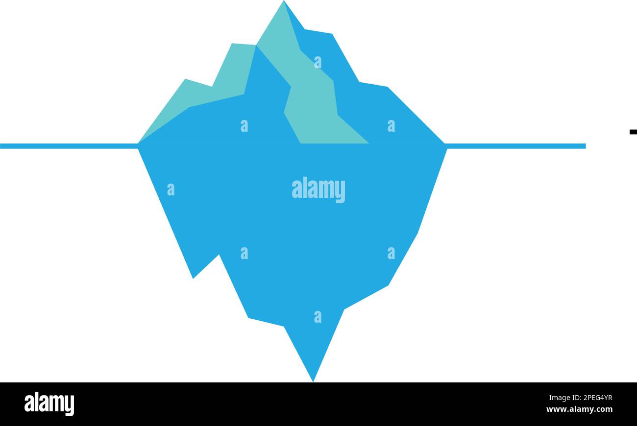 simple iceberg icon illustration design Stock Vector Image & Art - Alamy