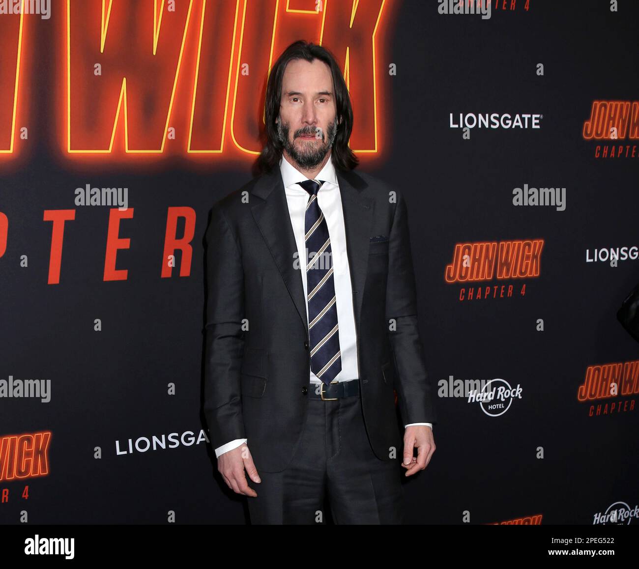New York City, USA. 15th Mar, 2023. Keanu Reeves attending the 'John ...