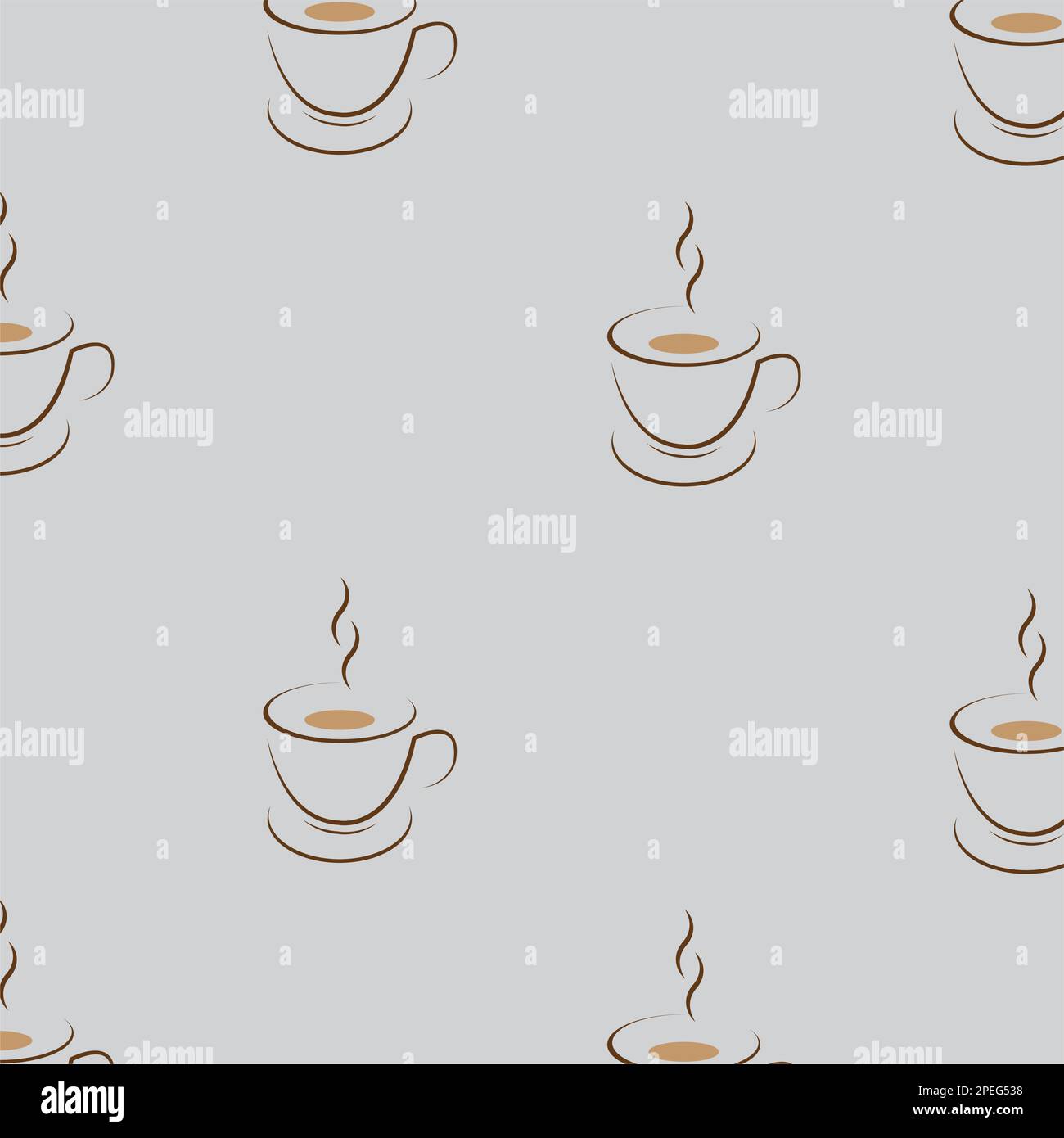 hot coffee cup background vektor illustration Stock Vector Image & Art ...