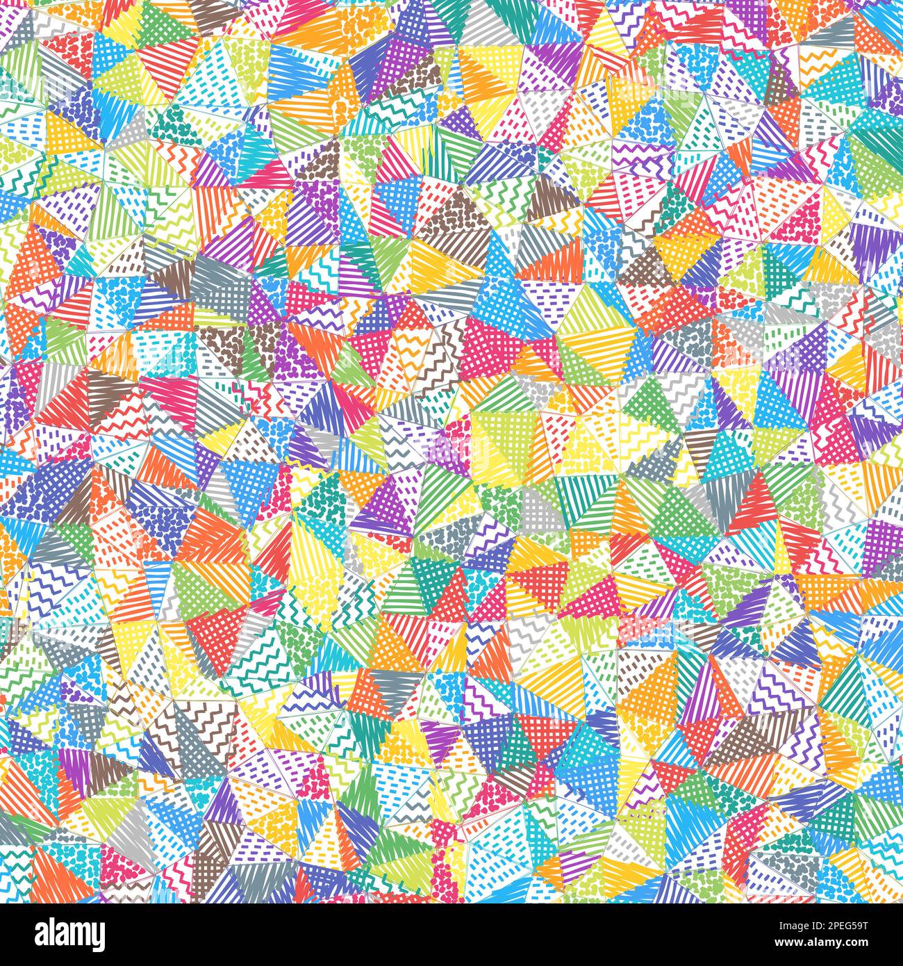 Low poly sketch background. Appealing square pattern. Beautiful ...