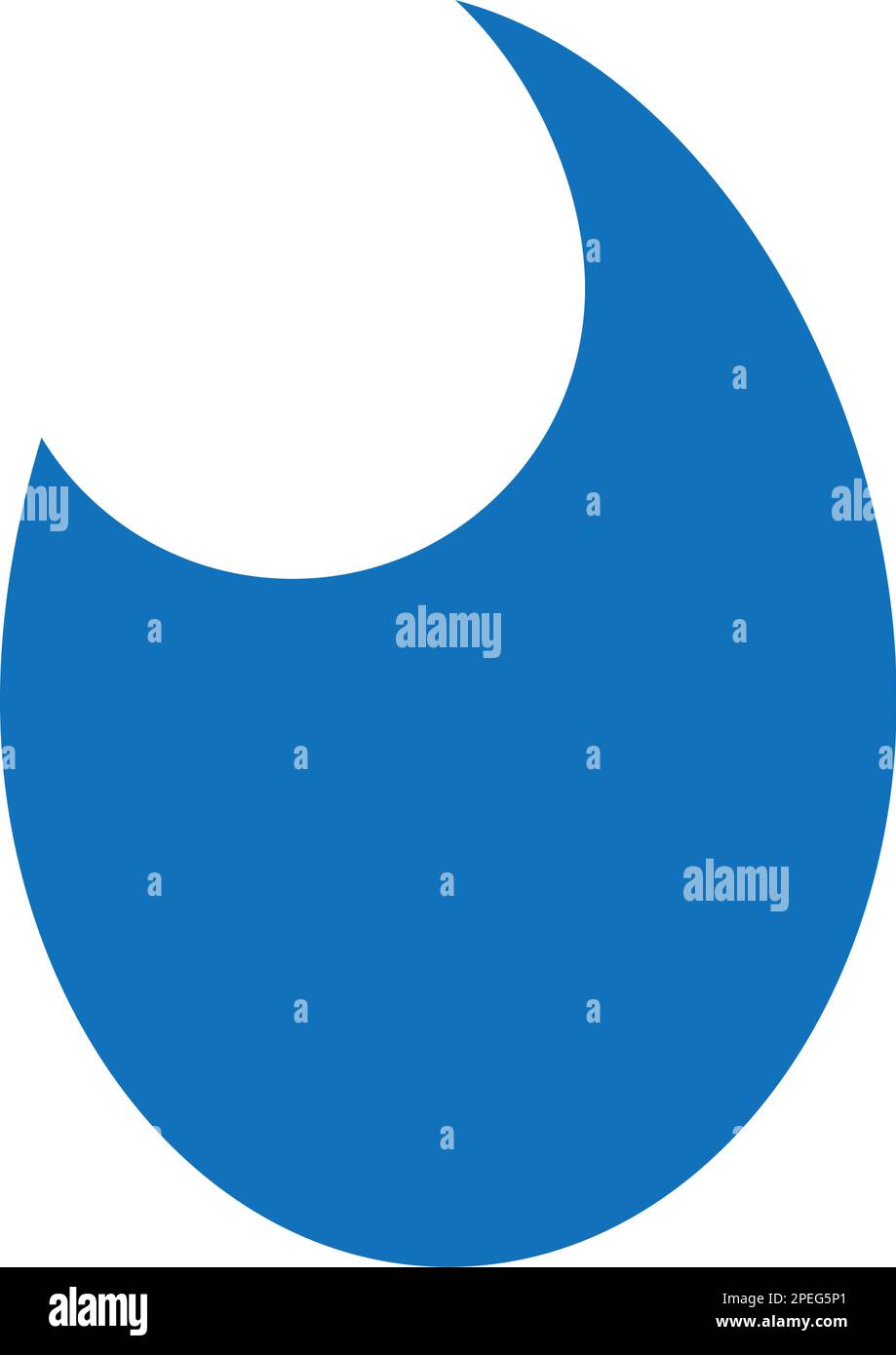 blue fire flame logo illustration design Stock Vector Image & Art - Alamy