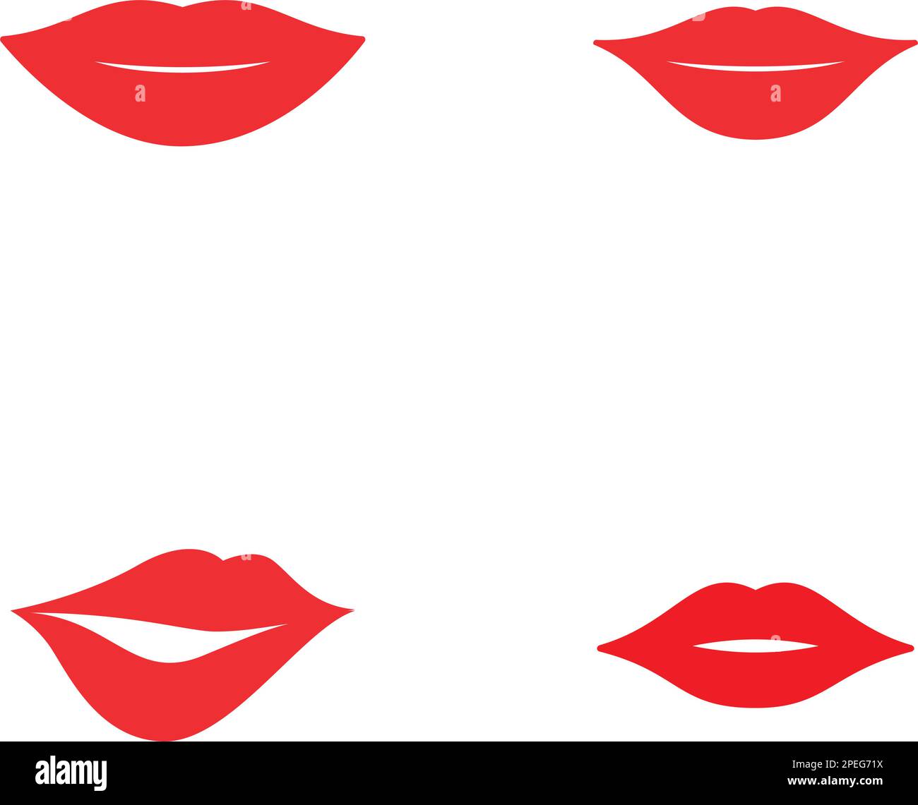 lips icon or logo sign symbol vektor illustration,high quality black ...