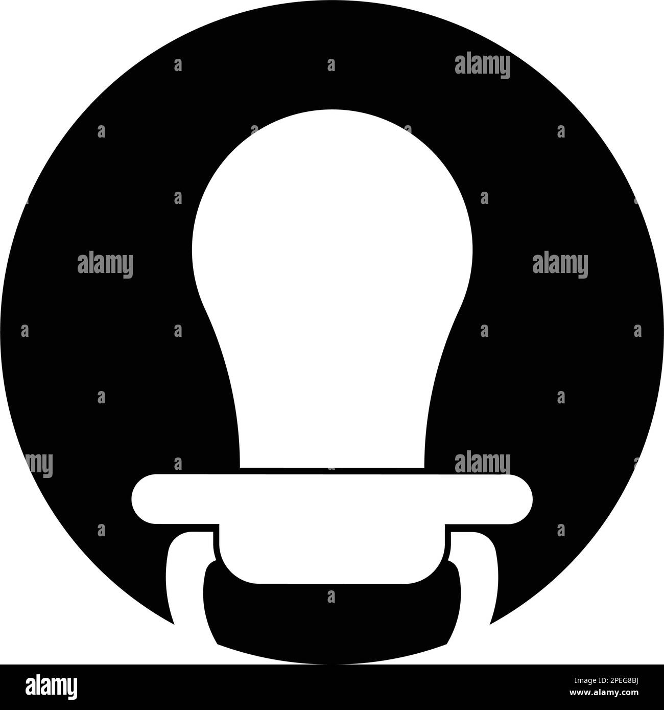 His mouth pacifier Stock Vector Images - Alamy