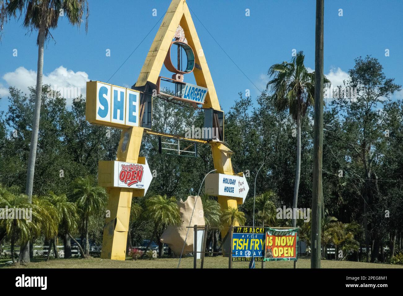 Shell Factory after Hurricane Ian Stock Photo - Alamy