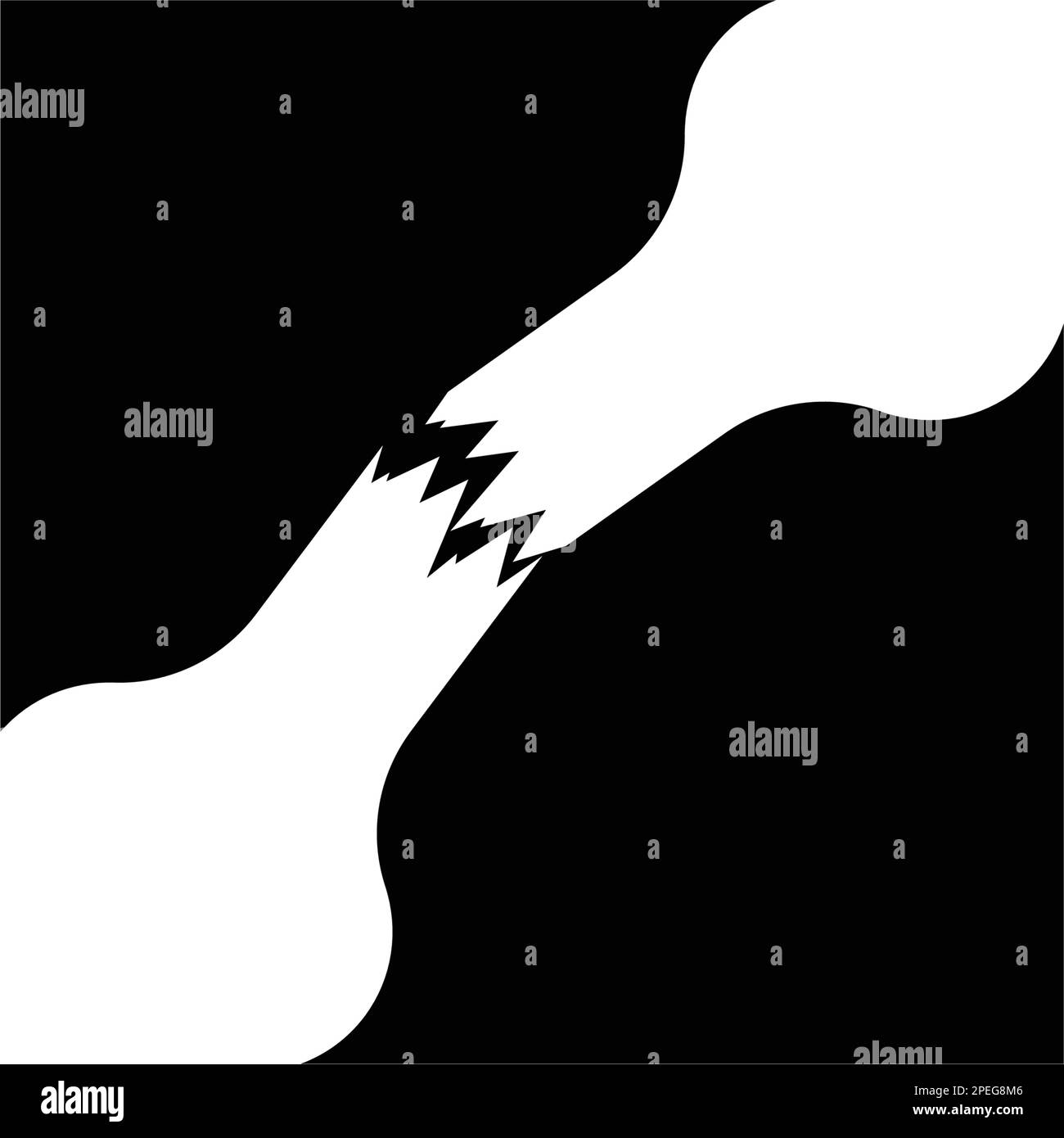 simple bone icon vector template Stock Vector Image & Art - Alamy