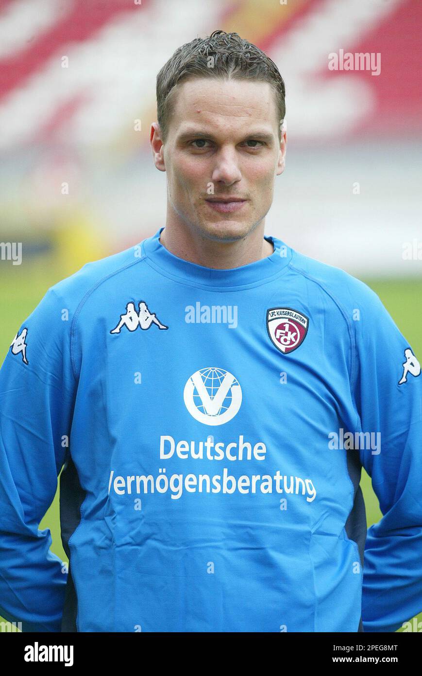 Der neue Torwart des 1. FC Kaiserslautern, der von Rapid Wien gekommene ...