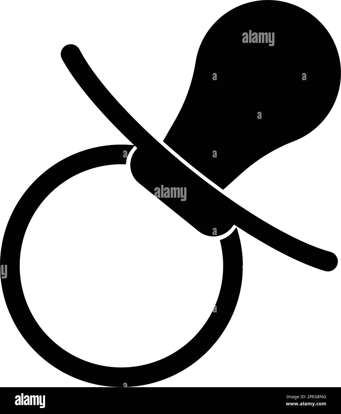 baby pacifier icon vektor illustration design Stock Vector Image & Art ...