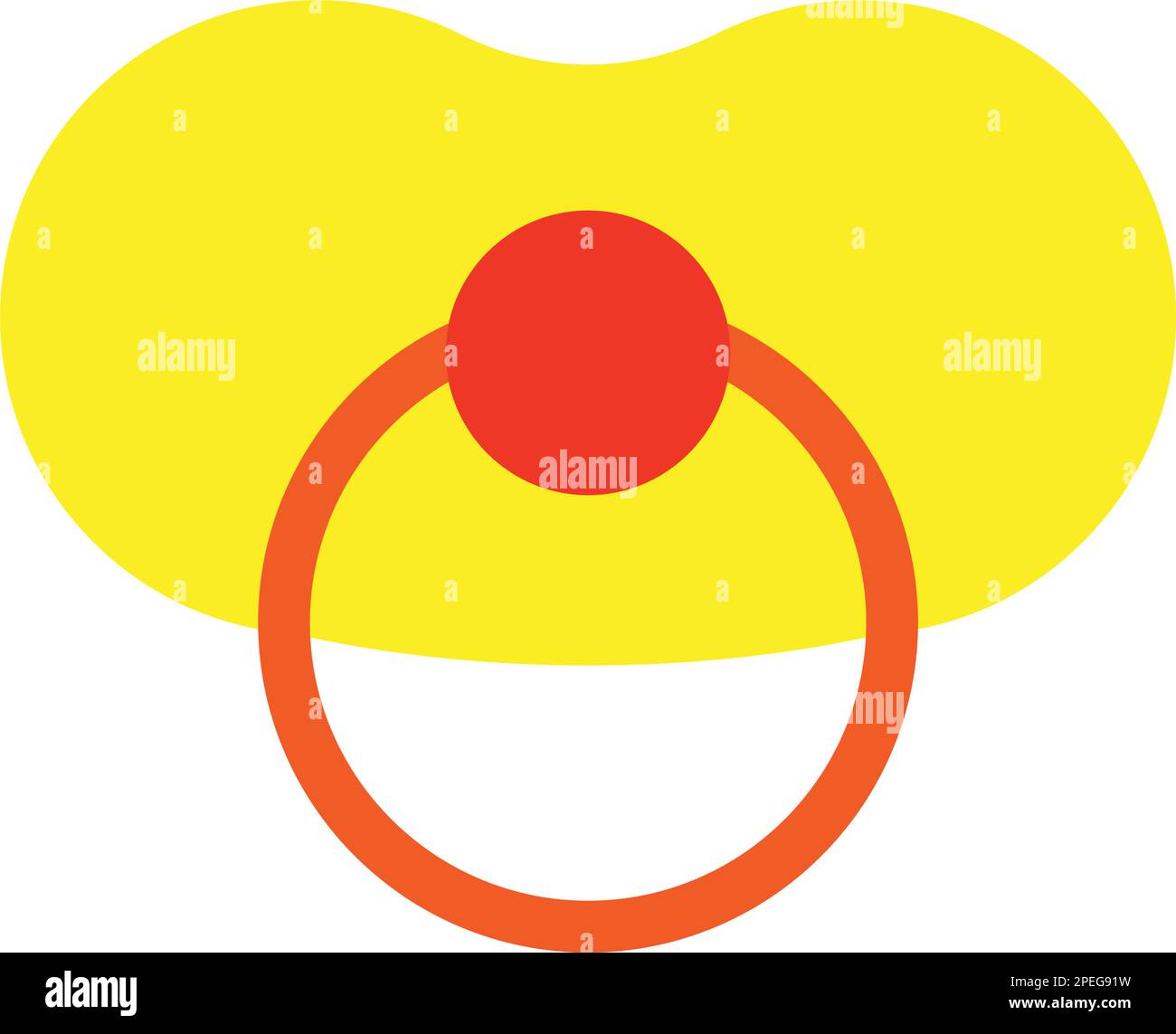 baby pacifier icon vektor illustration design Stock Vector Image & Art ...