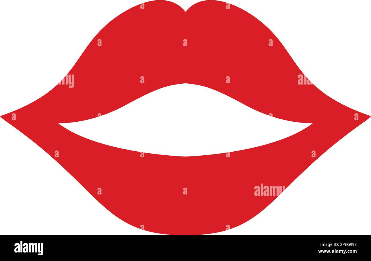 lips icon or logo sign symbol vektor illustration,high quality black ...