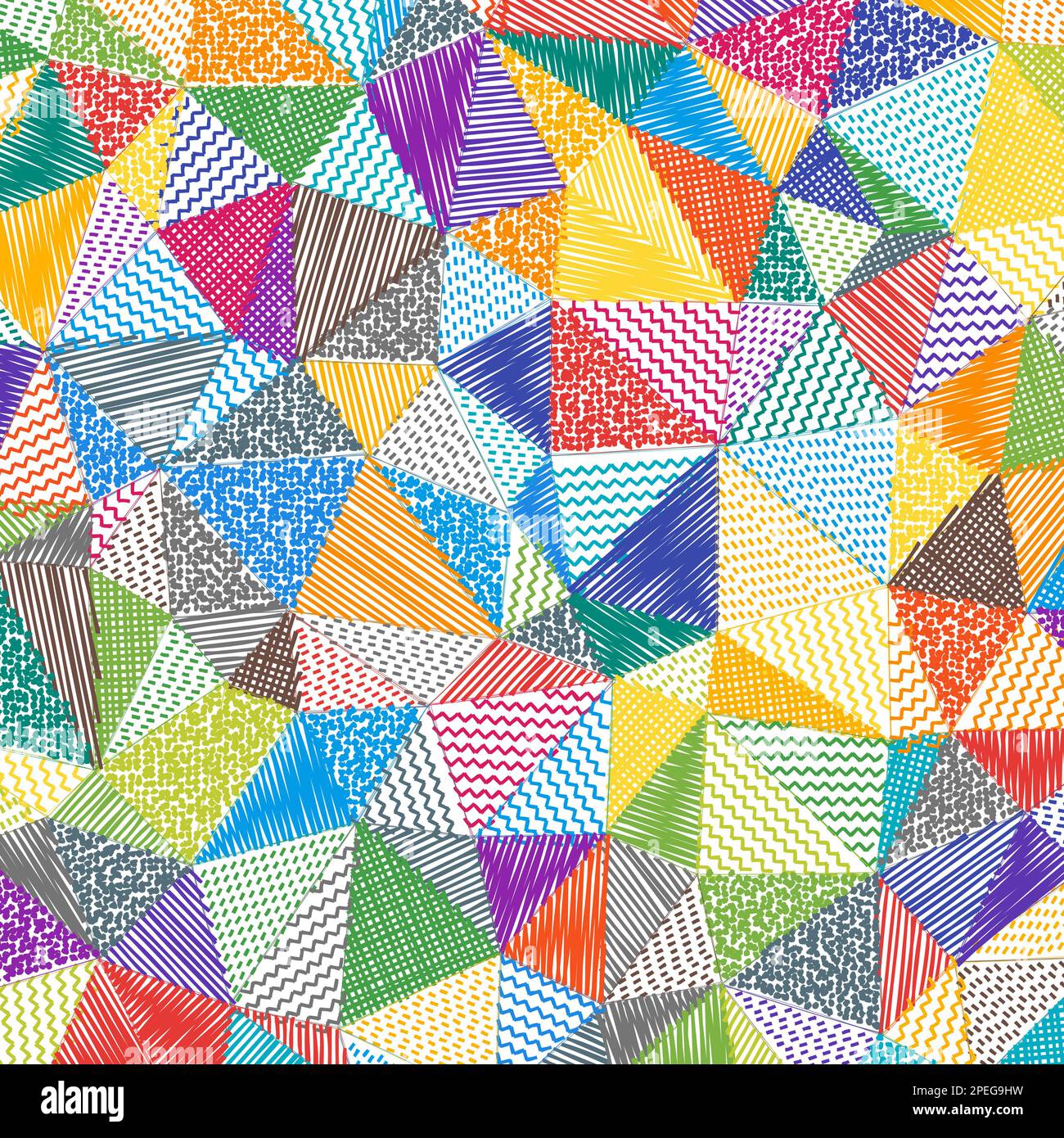 Low poly sketch background. Artistic square pattern. Creative abstract ...