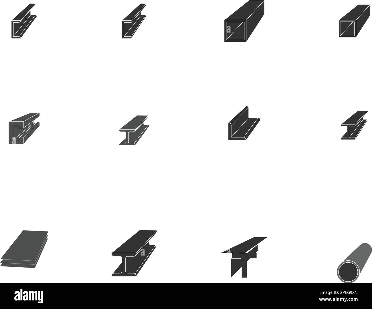 High tensile steel rod Stock Vector Images - Alamy