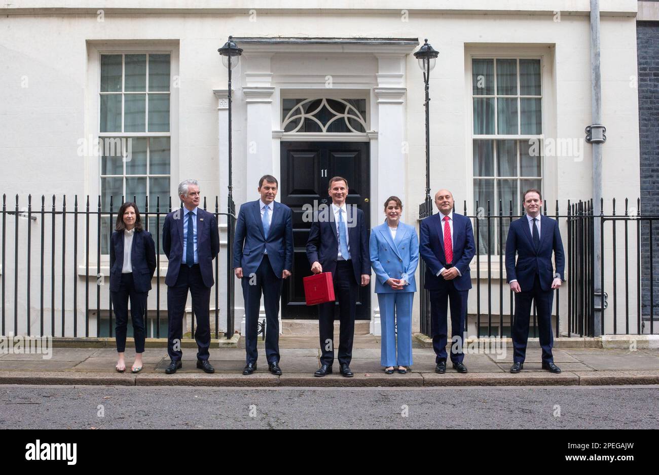 London, England, UK. 15th Mar, 2023. Chancellor of the Exchequer JEREMY ...