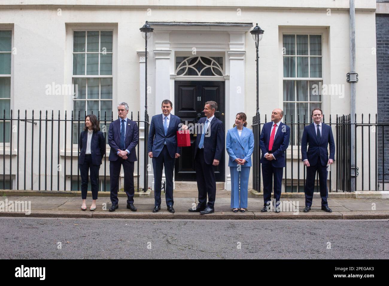 London, England, UK. 15th Mar, 2023. Chancellor of the Exchequer JEREMY ...