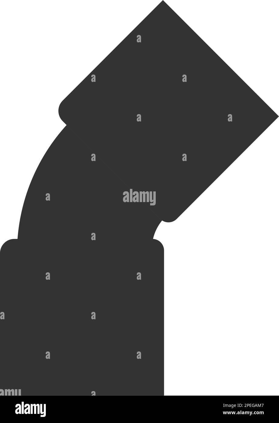 pipe connection icon illustration design Stock Vector Image & Art - Alamy