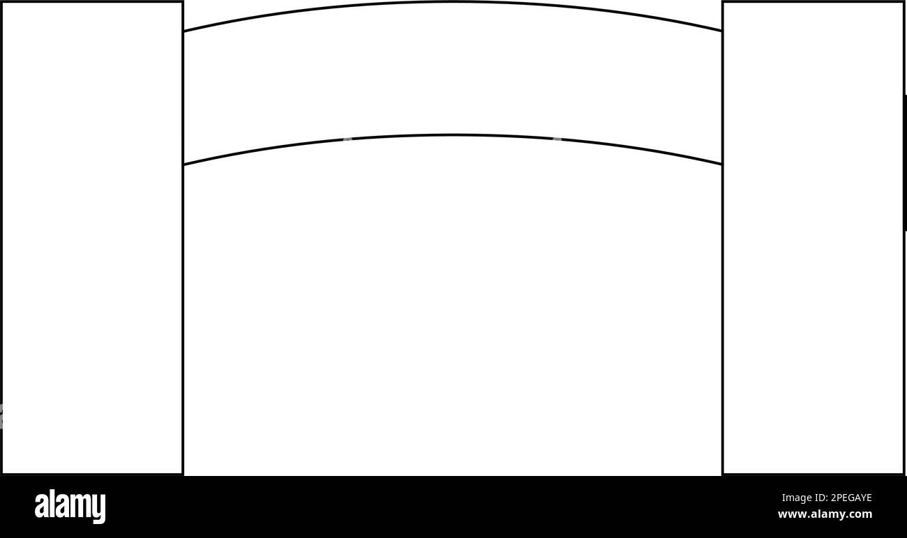 simple gate icon illustration design Stock Vector Image & Art - Alamy