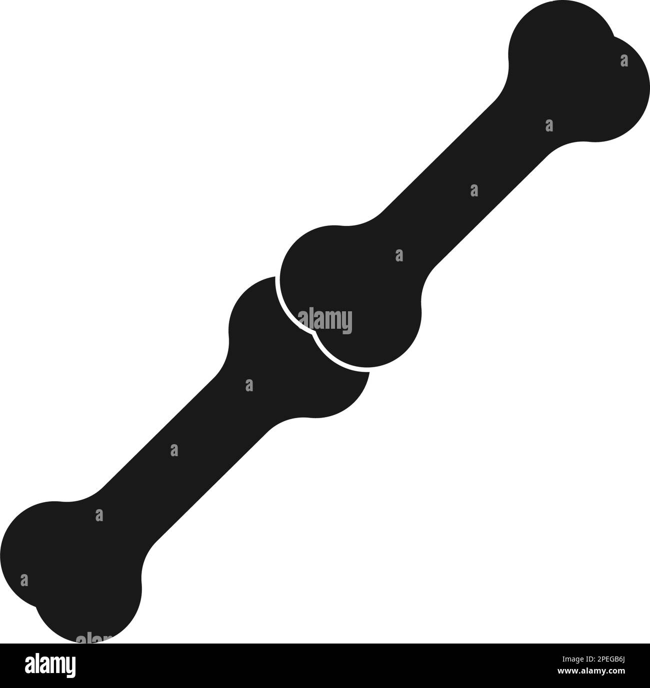 simple bone icon vector template Stock Vector Image & Art - Alamy