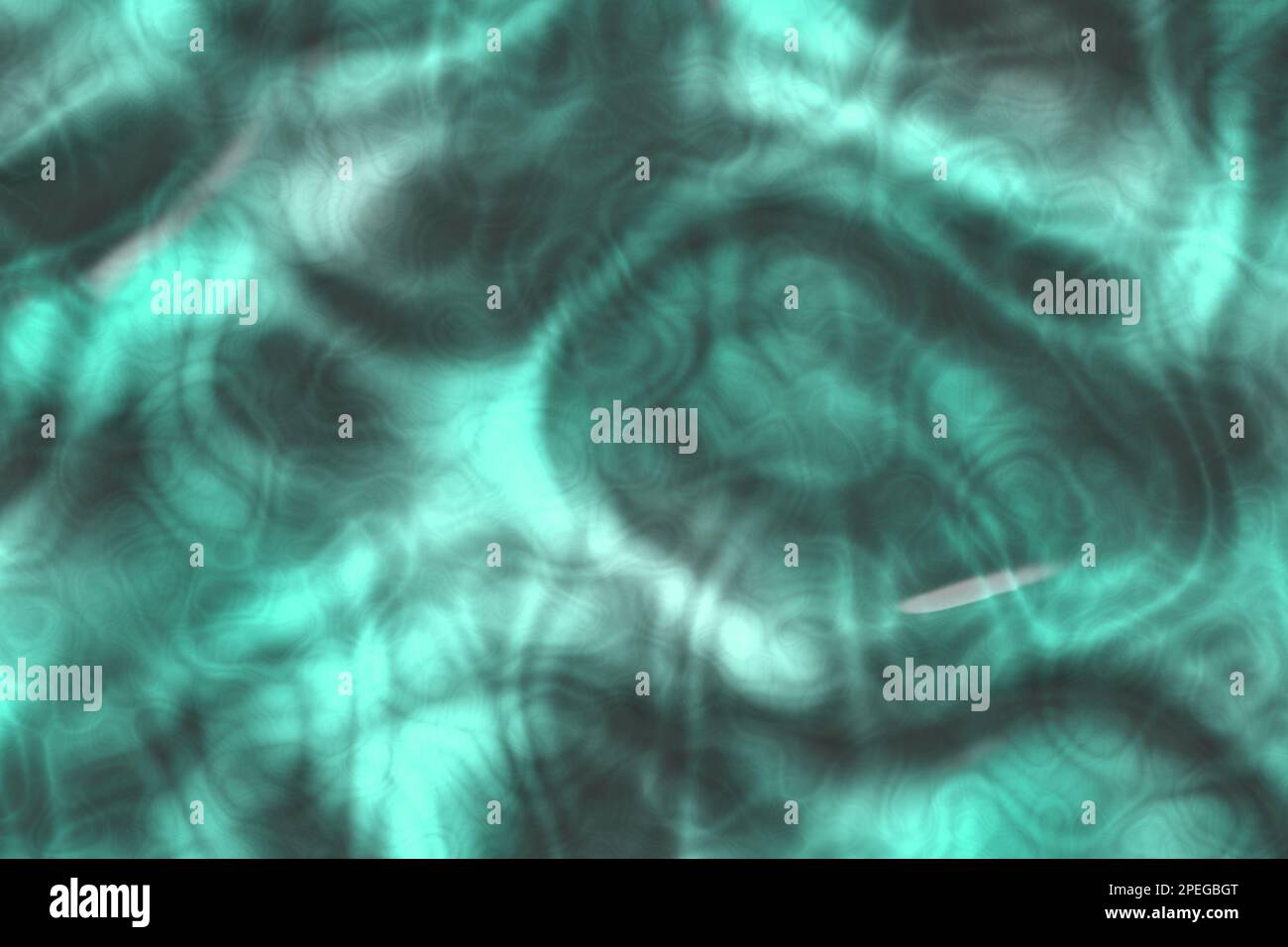 artistic cute teal, sea-green pituitous tissue digitally drawn ...