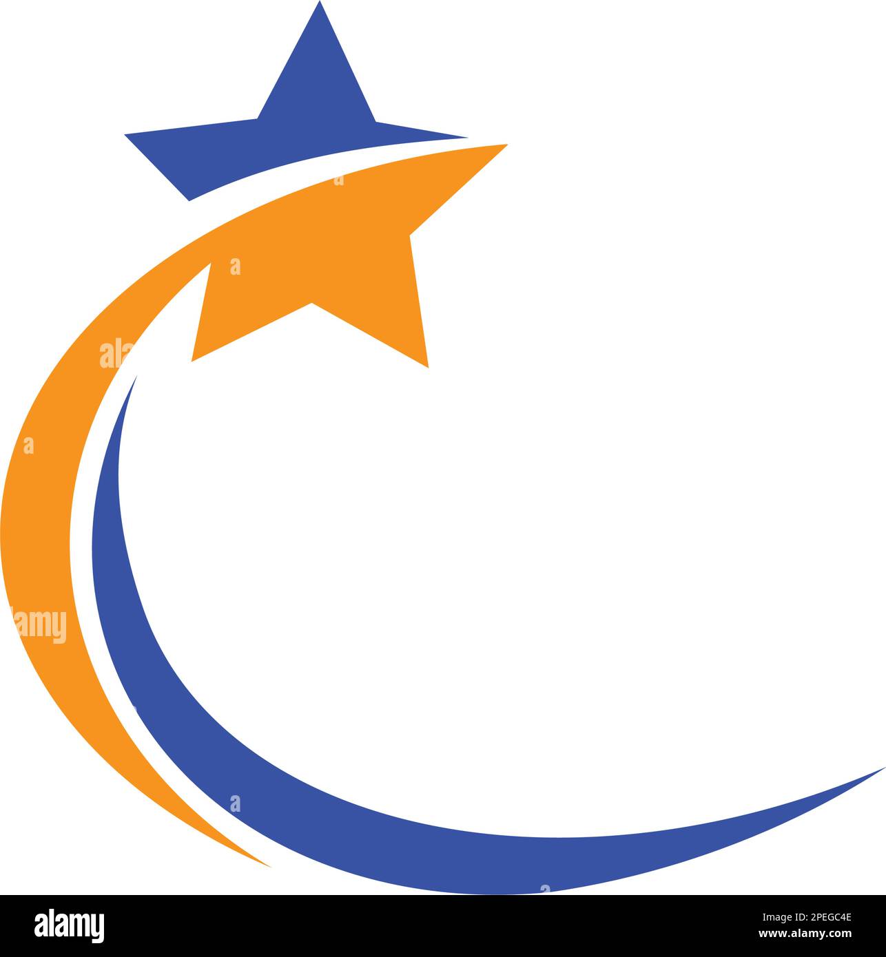 Star monogram logo hi-res stock photography and images - Alamy