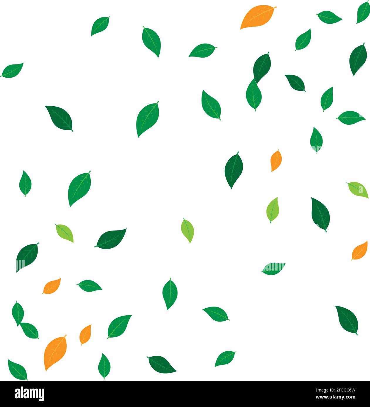 leaf background vektor illustration design Stock Vector Image & Art - Alamy