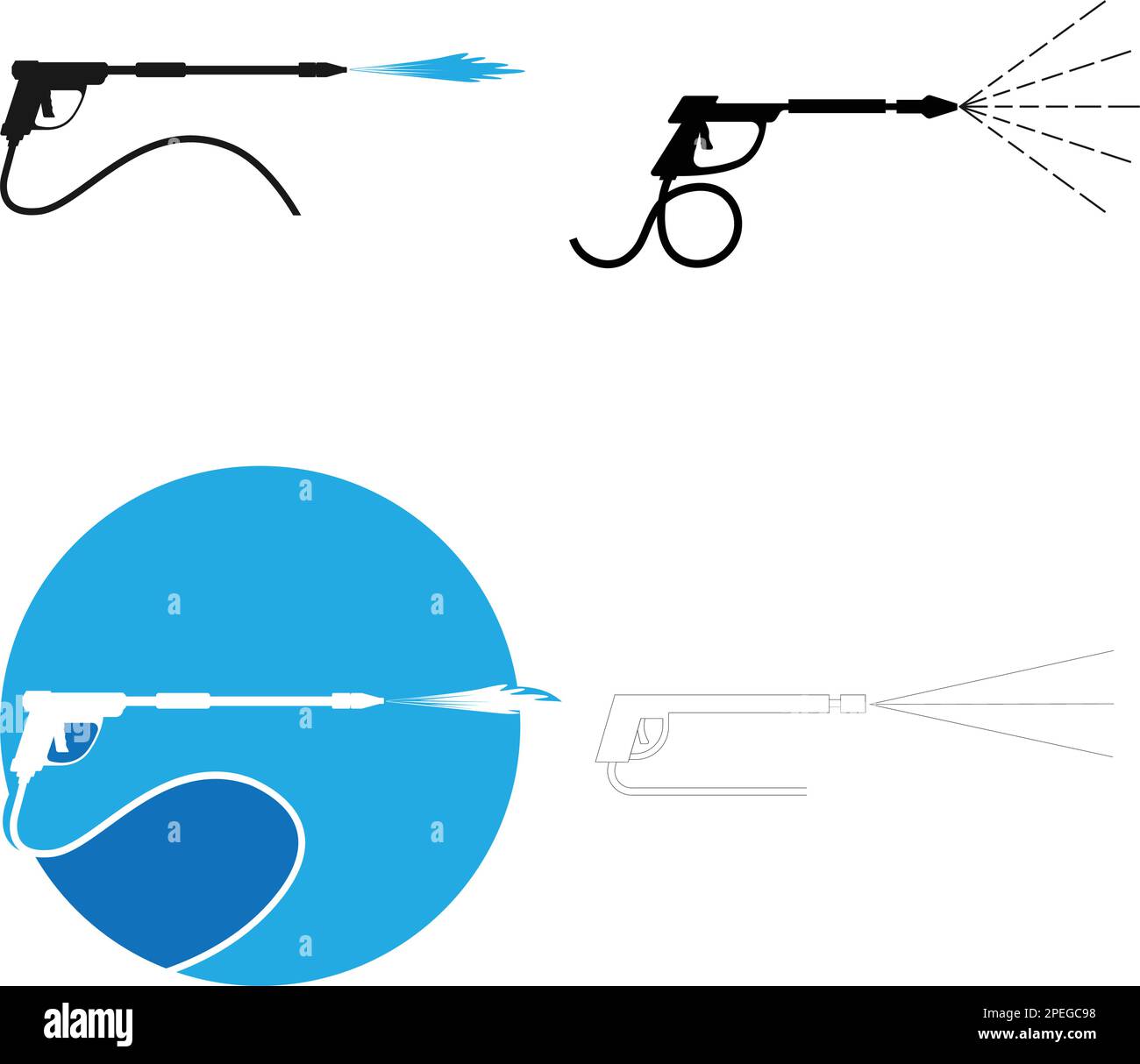 Dirty garage tools Stock Vector Images - Alamy