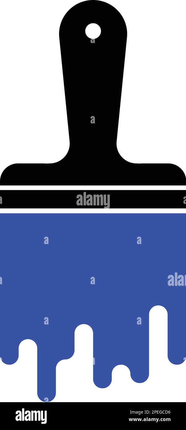 Icon color paint Cut Out Stock Images & Pictures - Alamy