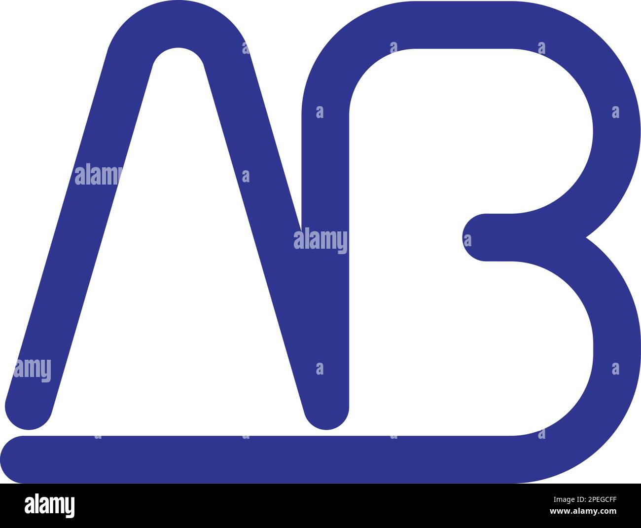 Alphabet logo vektor hi-res stock photography and images - Alamy