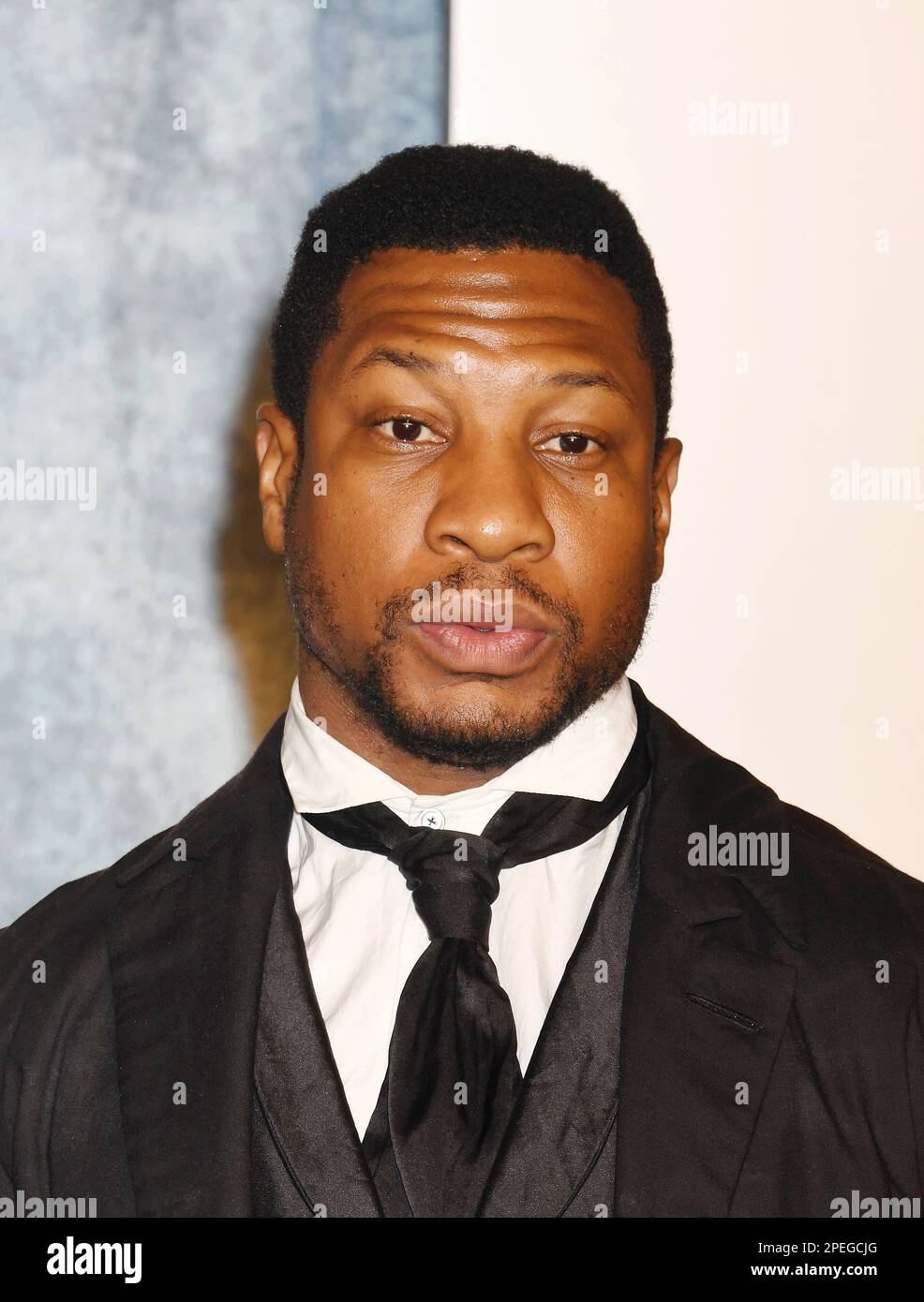 BEVERLY HILLS, CALIFORNIA - MARCH 12: Jonathan Majors attends the 2023 ...