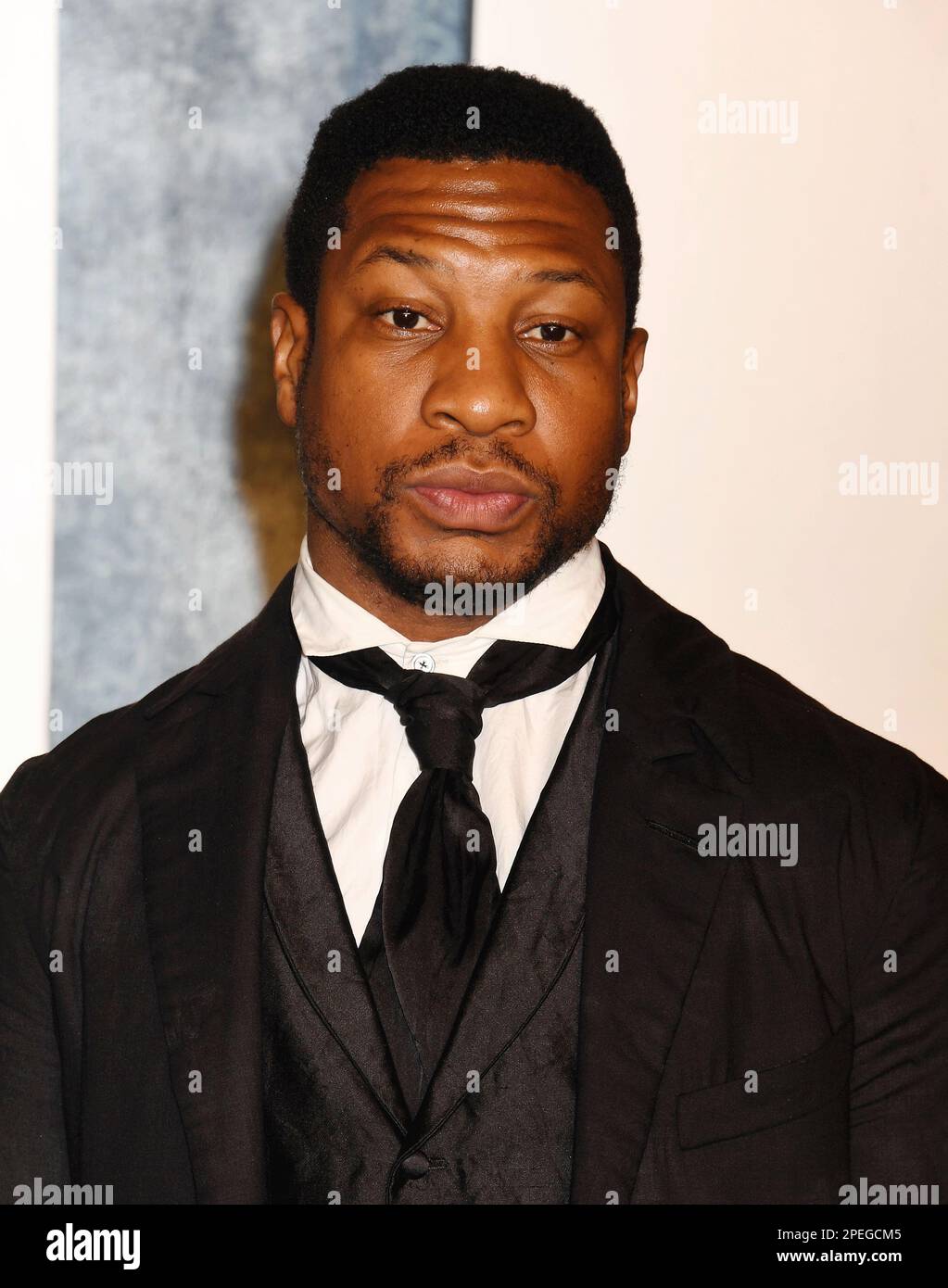 BEVERLY HILLS, CALIFORNIA - MARCH 12: Jonathan Majors attends the 2023 ...
