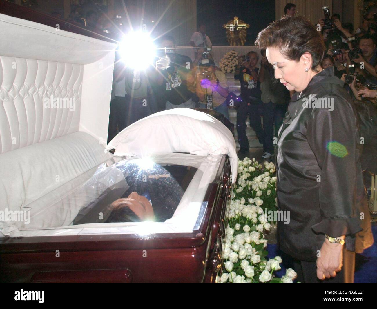Actress Susan Roces, widow of former Philippine Presidential candidate ...