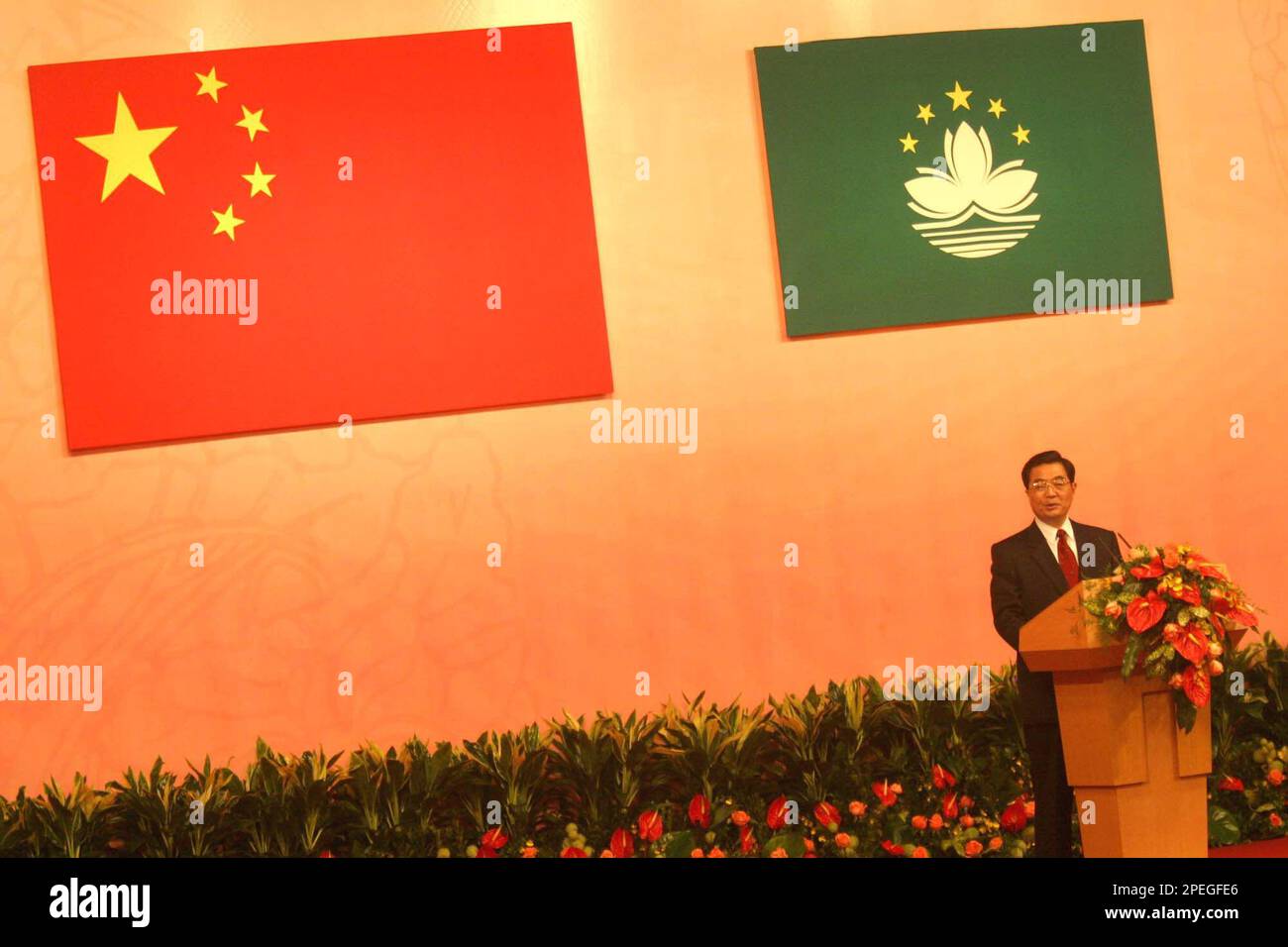 Chinese President of the People's Republic of China, Hu Jintao ...