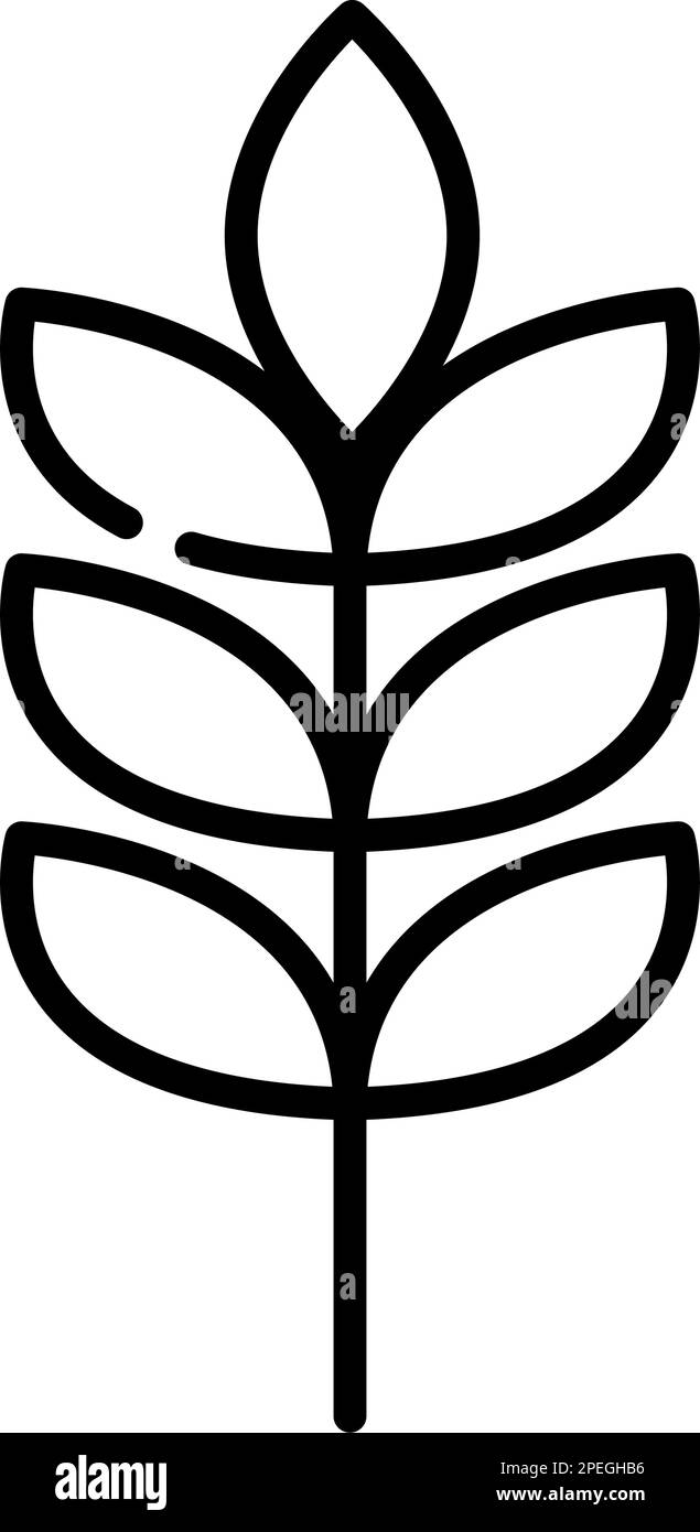 wheat spike icon Stock Vector Image & Art - Alamy