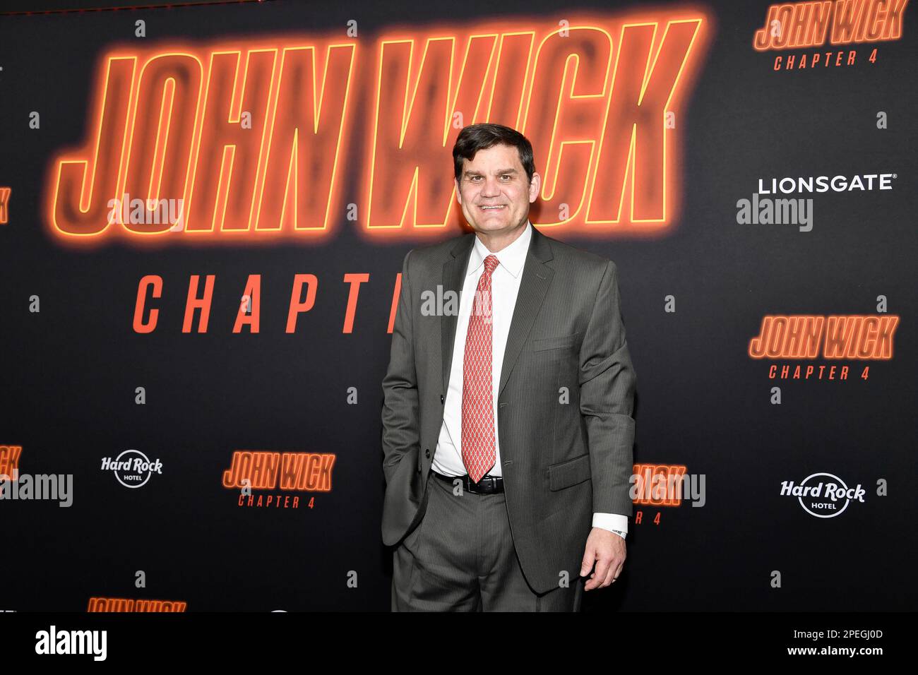 Jason Constantine attends a special screening of "John Wick: Chapter 4 ...